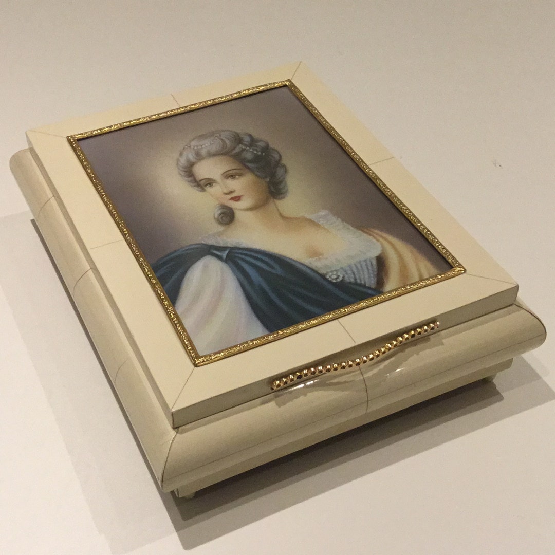 Large Swiss Music Box 1930s Musical Jewelry Storage Hand - Etsy