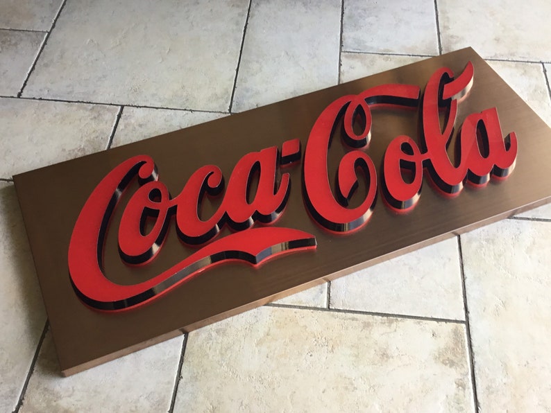 Original Vintage Coca Cola Lighted Sign - Etsy