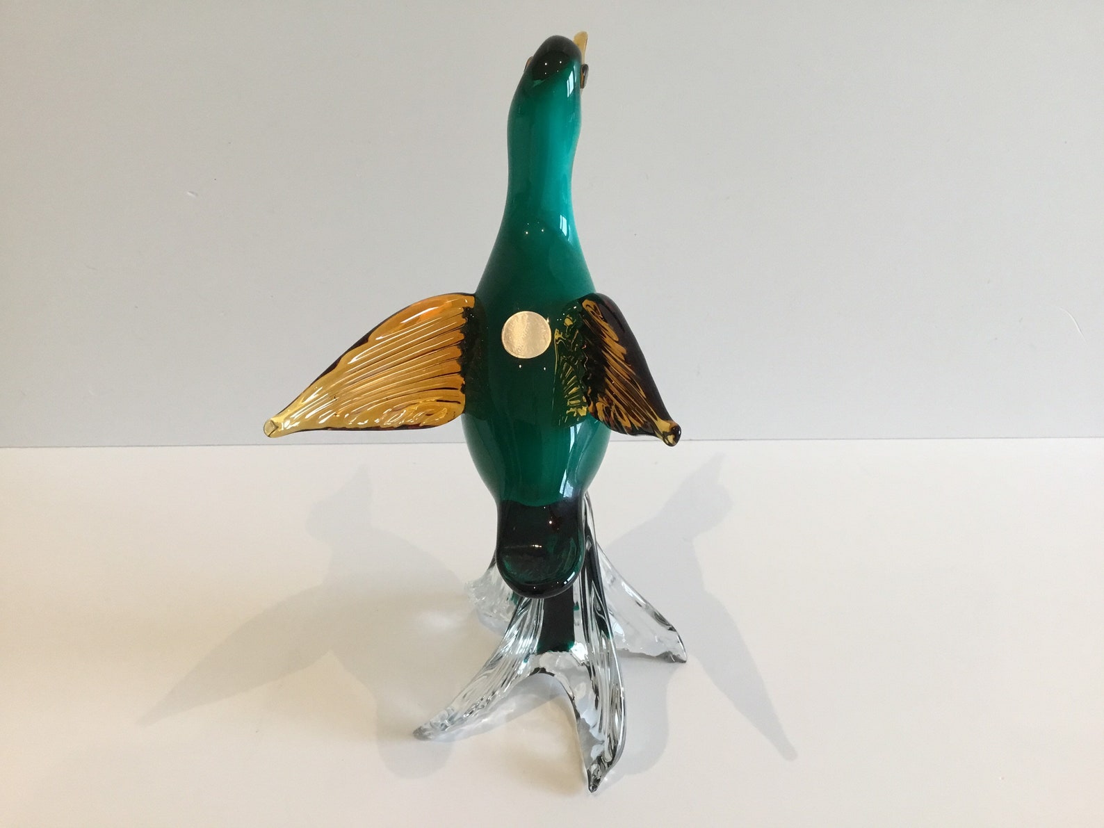Murano Glass Duck (1960s) Made in Italy - Etsy