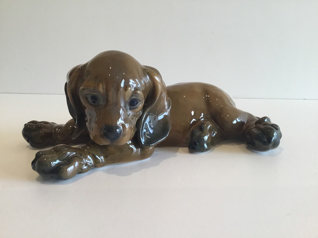 Rosenthal Dog Porcelain Figurine (1970s) Dachshund Puppy - Etsy