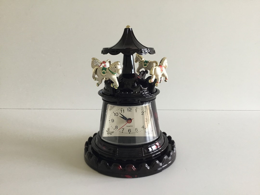 Rare Music Box Clock Cabinet (1970s) - Etsy