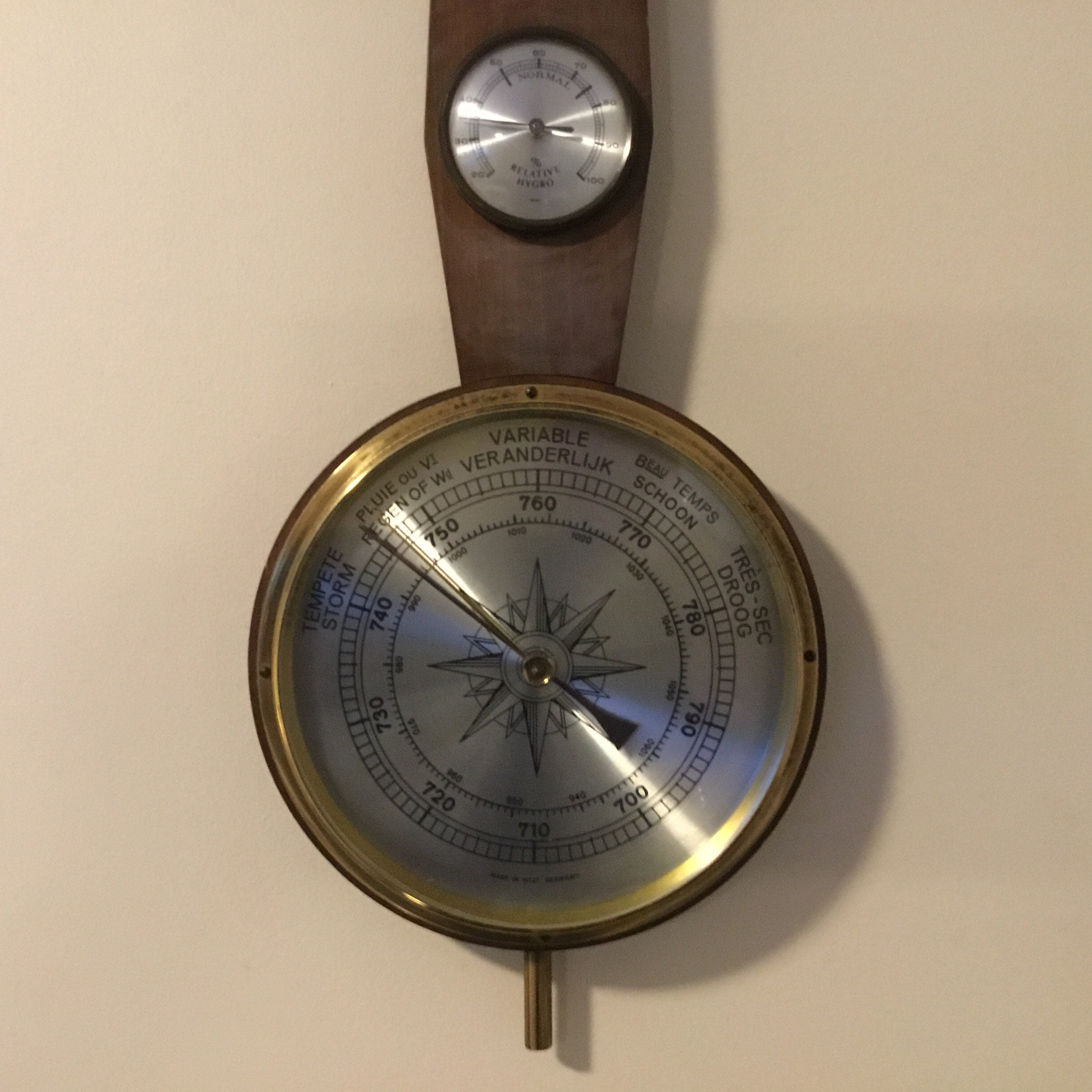 Original West Germany Barometer 1950s - Etsy UK