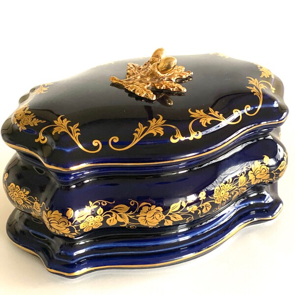 Porcelain Box - Etsy