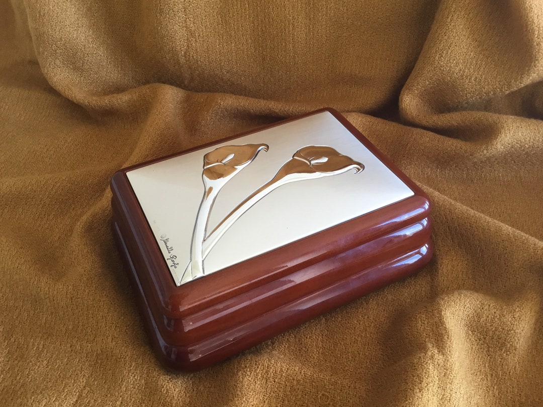 Marcello Giorgio Silver Box 1970s Made in Italy - Etsy