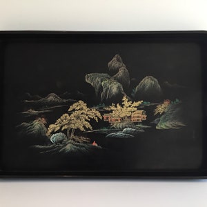 Japanese Bakelite (1940s) Vase Pair-tray Set - Etsy