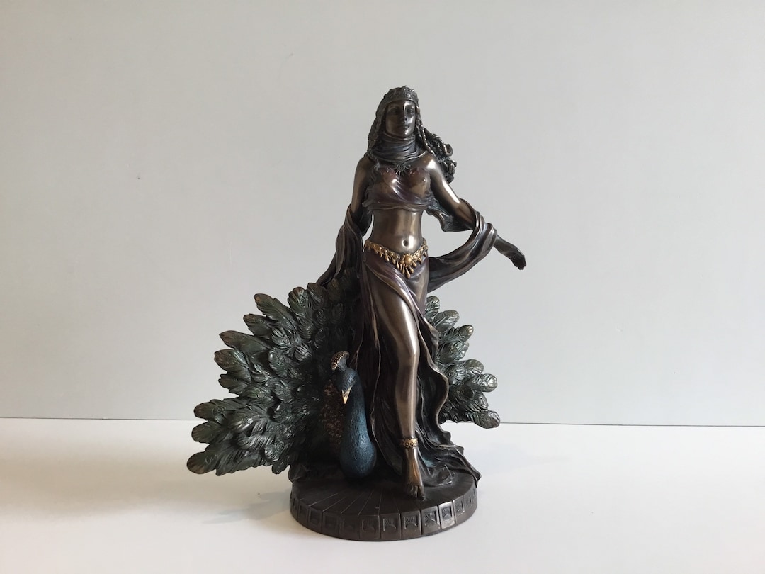 Greek Goddess Hera Bronzed Polystone Figurine Veronese Design Polyresin ...