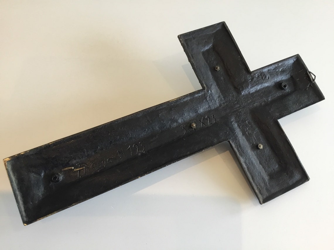 Rare Art Deco Crucifix 1930s Sylvain Norga | Etsy