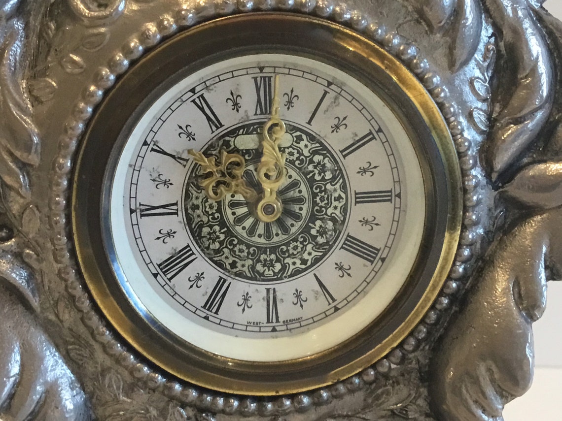 Antique Mercedes Clock 1950s West Germany Very Rare Vintage - Etsy