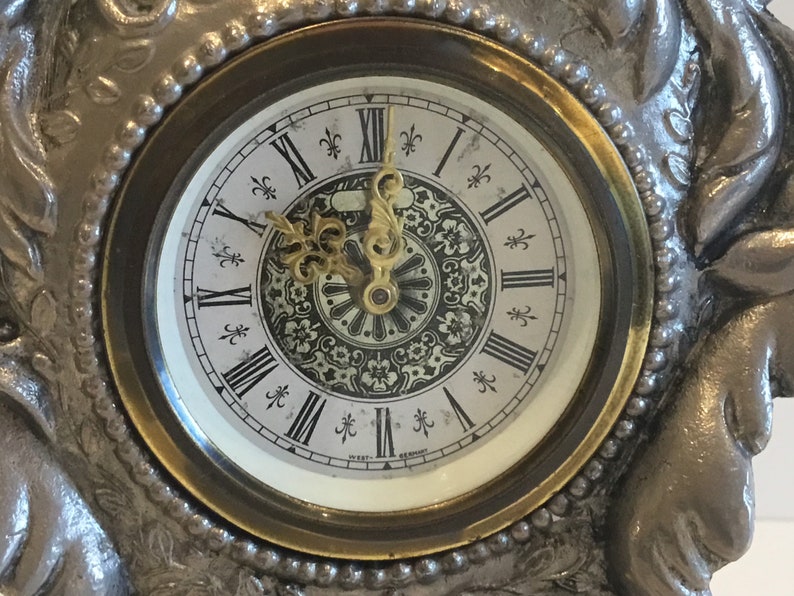 Antique Mercedes Clock 1950s West Germany Very Rare Vintage - Etsy