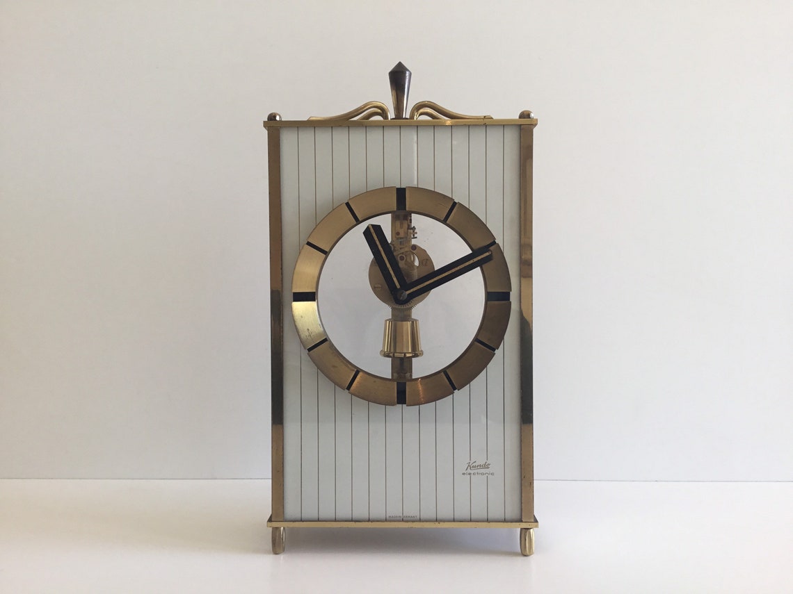 Kundo Electronic Clock 1960s Made in Germany Kieninger & - Etsy