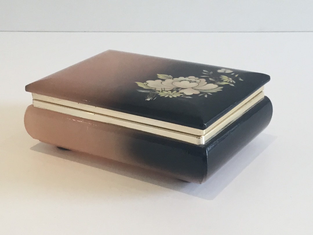 Onyx Jewellery-cigarette Box (1980s) Made in Italy - Etsy