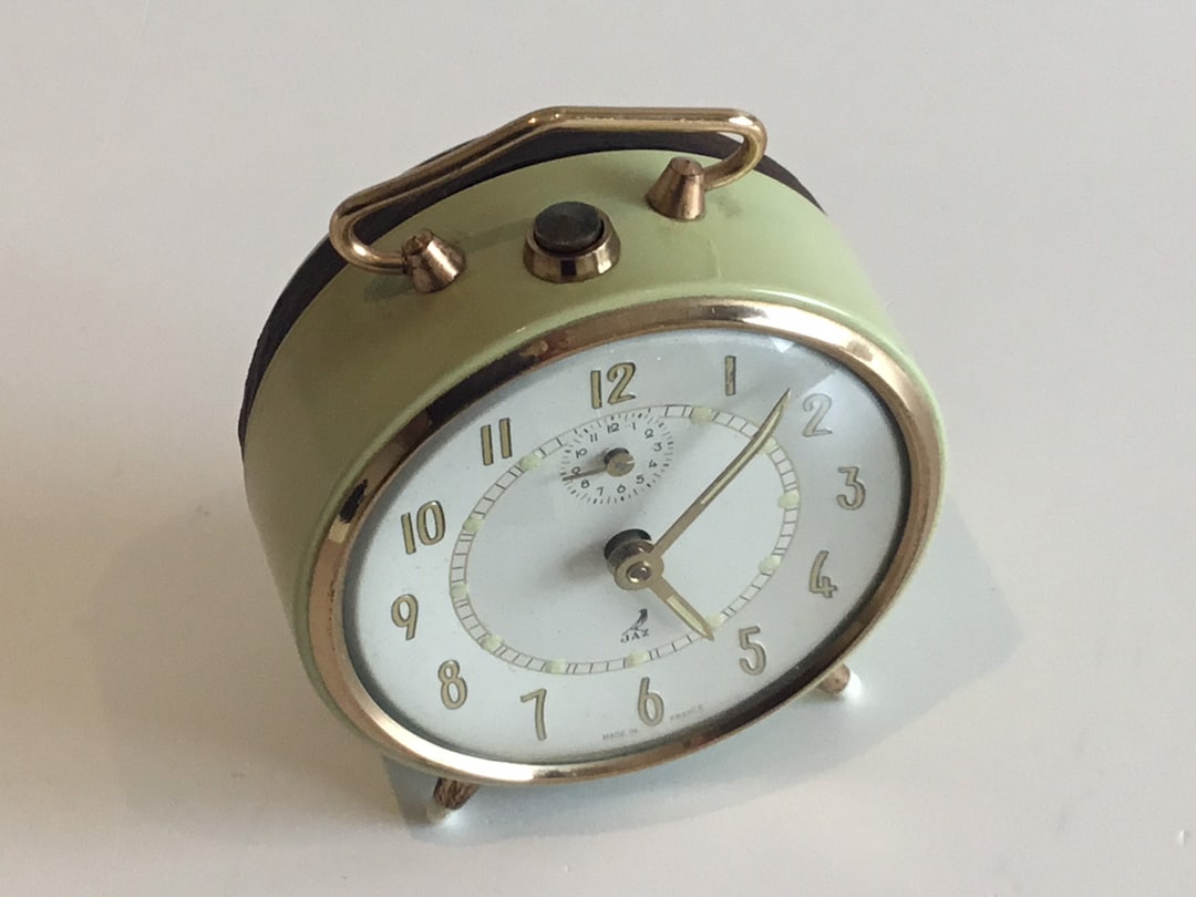 Max S.A. Mechanical Alarm Clock (1950s) Made in France - Etsy