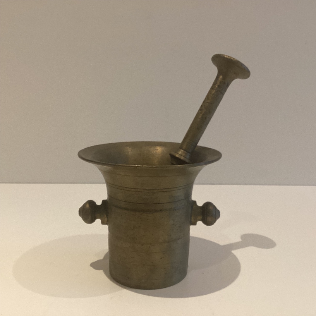 Antique Bronze | 1800s French Apothecary Mortar & Pestle, Original ...