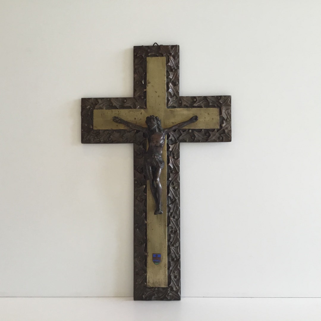 Rare Art Deco Crucifix (1930s) Sylvain Norga - Etsy
