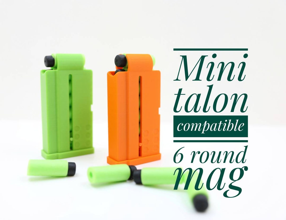 Baby TALON Compatible Mag 6 Dart Capacity - Etsy