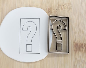 Question Mark 100 Cookie Cutter - Etsy