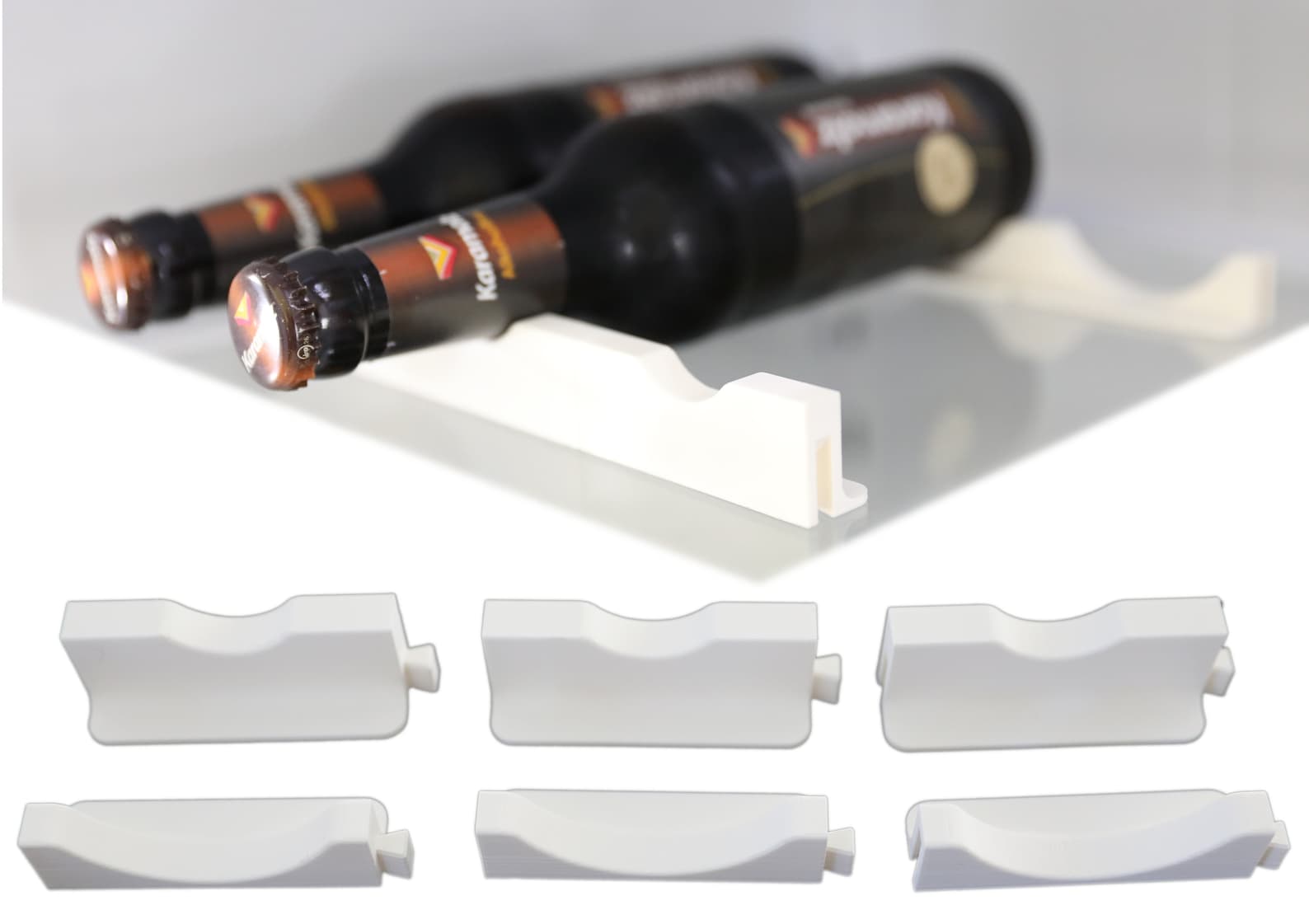 Beer Bottle Shelf Fridge Set 6 Pcs - Etsy