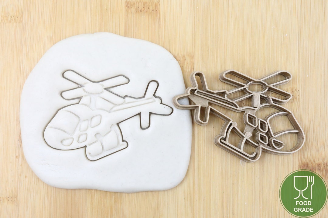 Diameter 5-10cm Helicopter/airplane Biscuit Stamp / Cookie Cutter ...