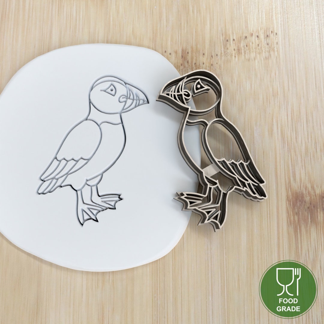 Diameter 5-10cm Puffin Biscuit Stamp / Cookie Cutter Ausstechform ...