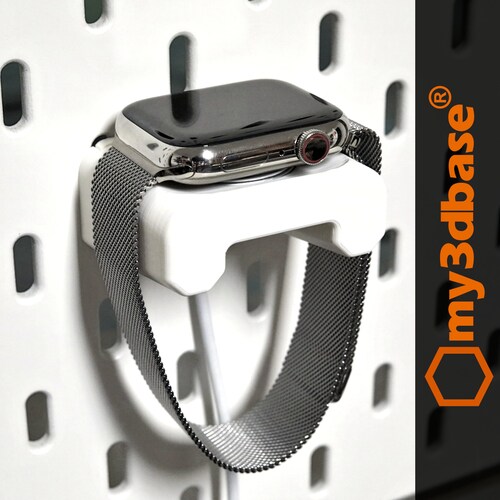 My3dbase Compatible With Ikea Skadis Pegboard Apple Watch S7 - Etsy
