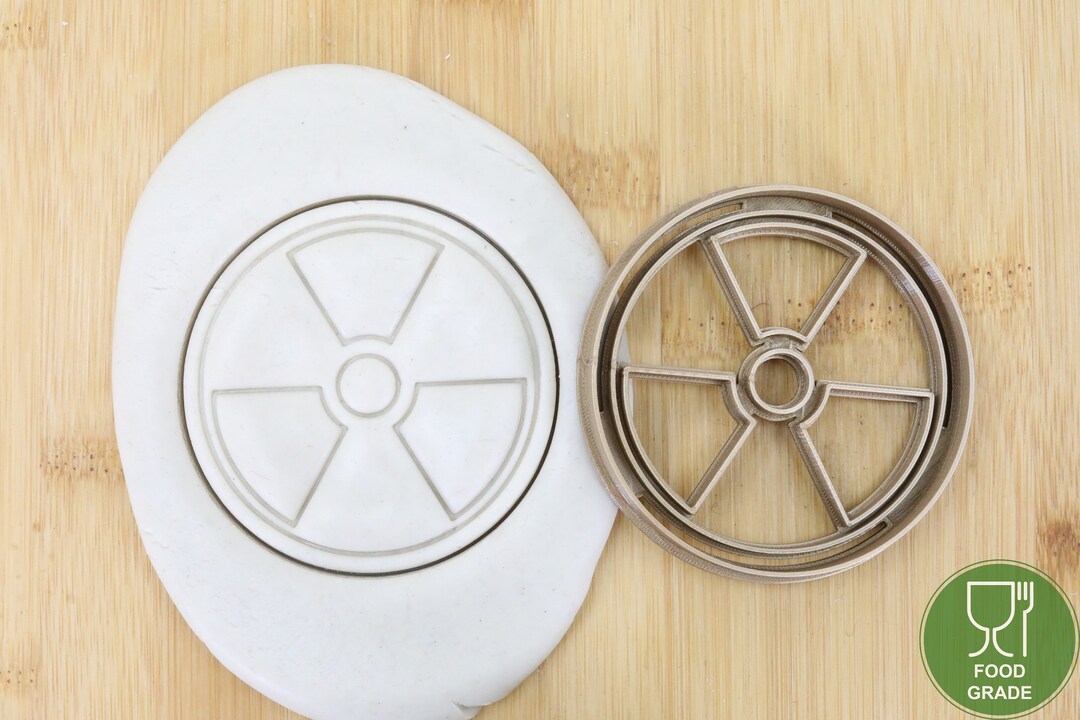 Diameter 5-10cm Symbol Radiation/atom/ Biscuit Stamp / Cookie Cutter ...