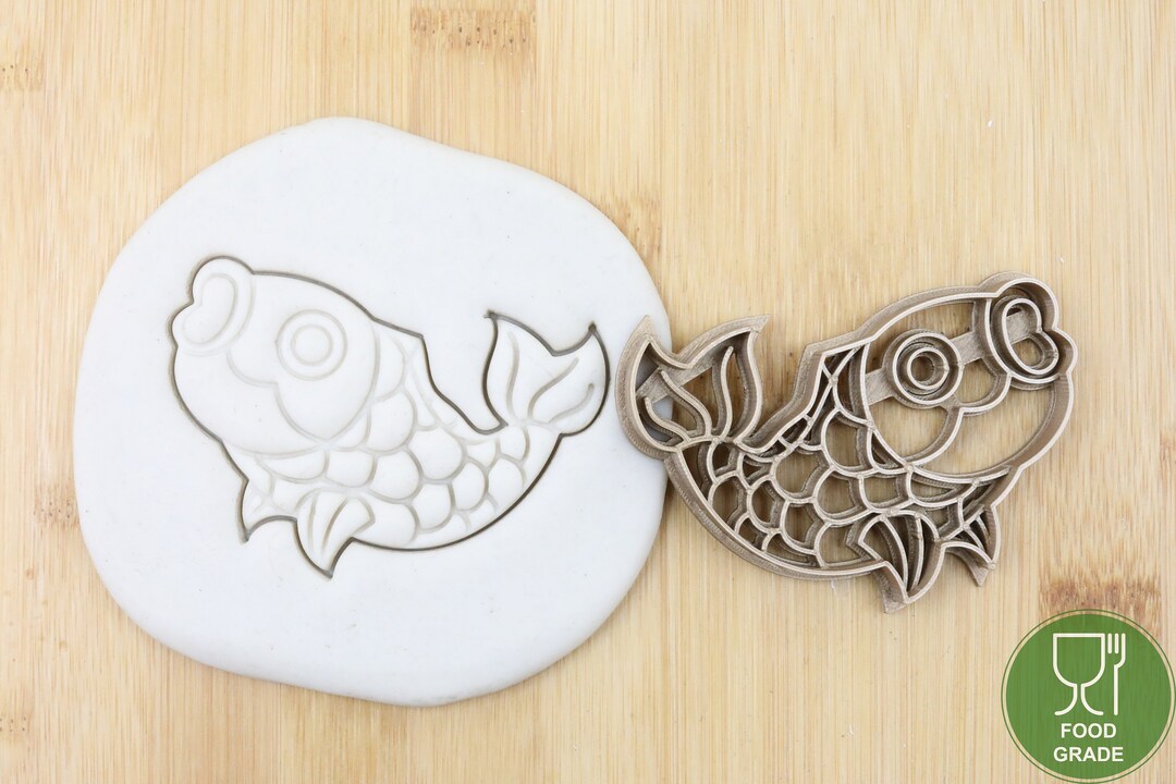 Diameter 5-10cm Fish Carp Cookie Cutter Cookie Cutter Ca.8 Cm - Etsy