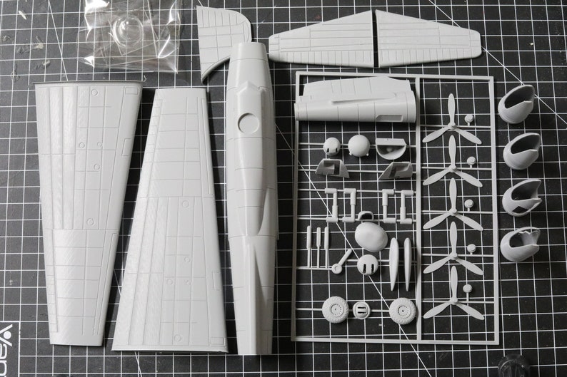 Boeing B-17 Scale 1/87 Model Kit. - Etsy