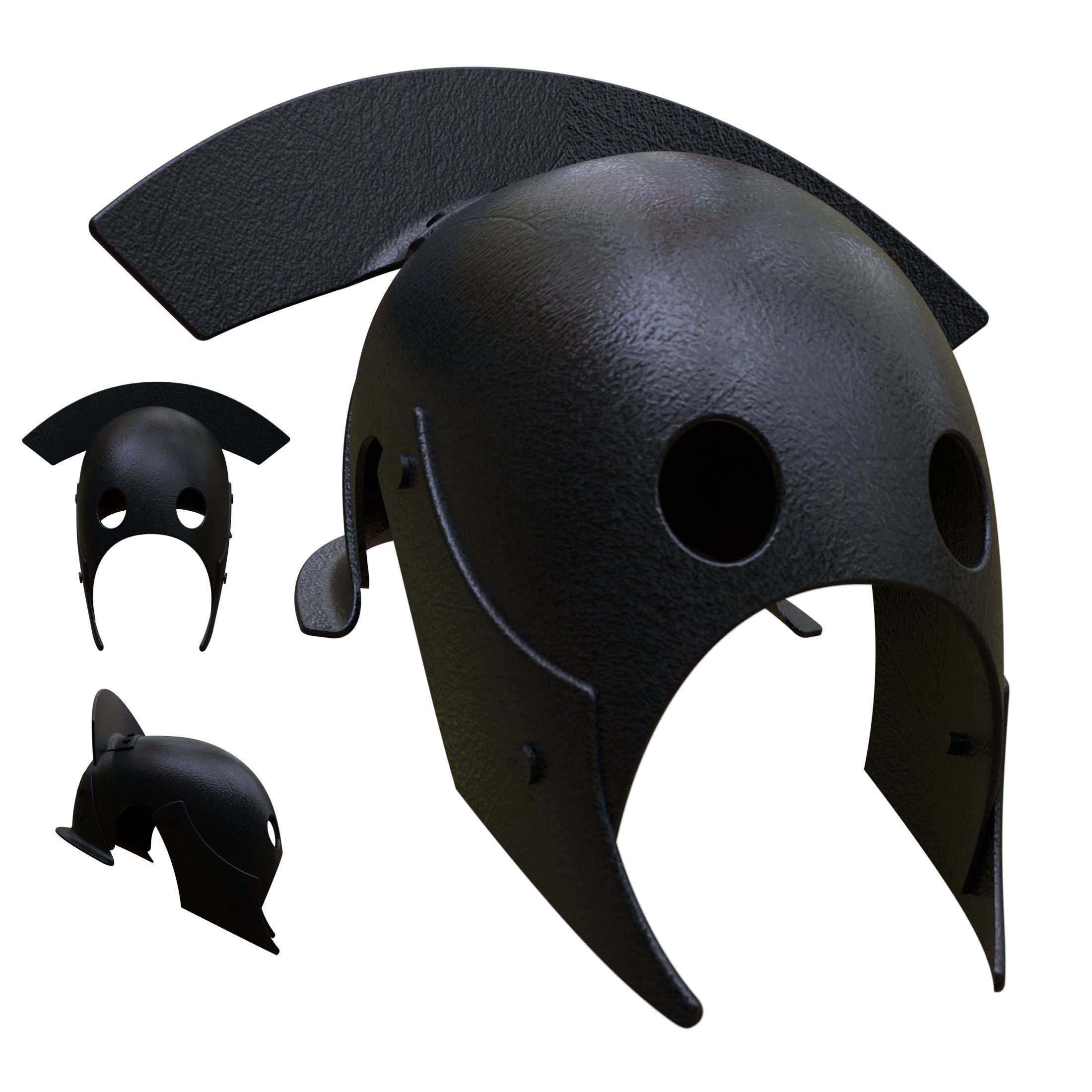 Uruk Hai Helmet Type 1 Kit 3D Printed - Etsy