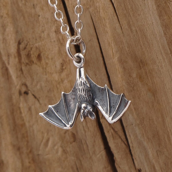 Bat Pendant - Etsy