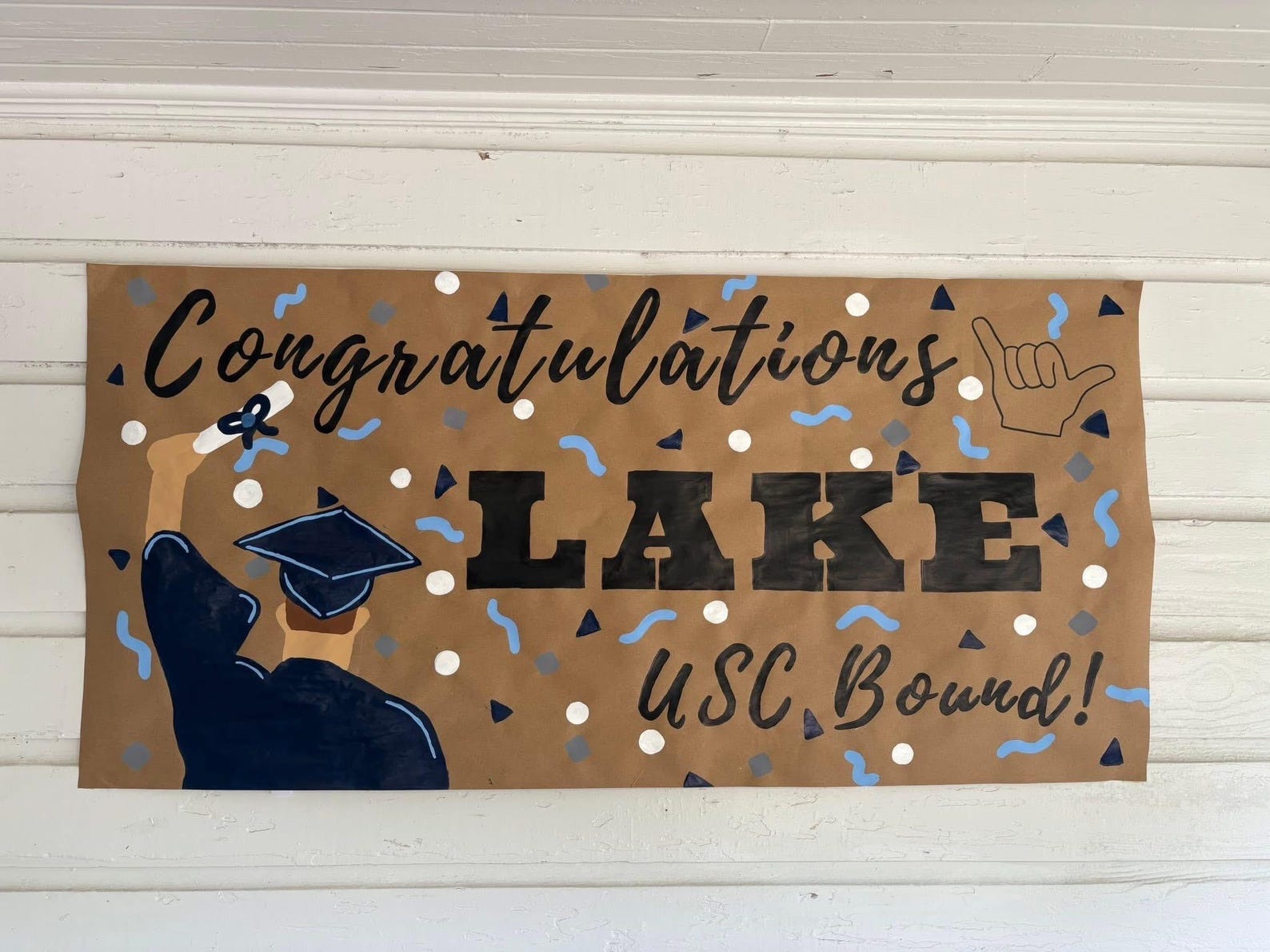 Hand Painted Custom Party Banner - Etsy