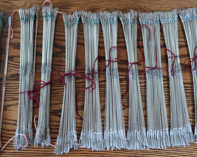 500 NEW WIRE HEDDLES for Weaving Looms - Etsy