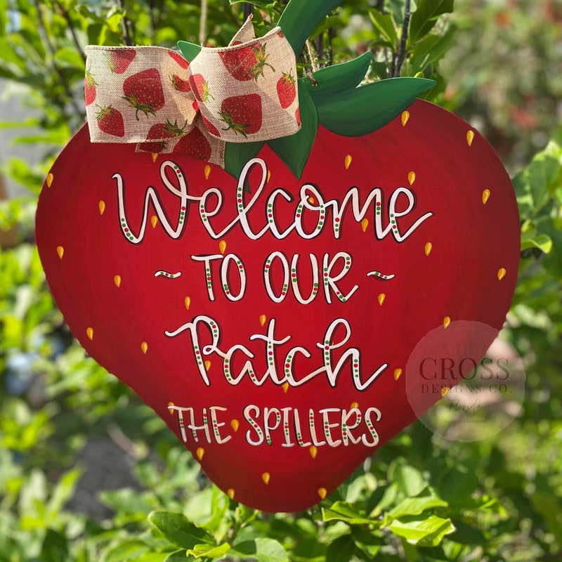 Strawberry Signs - Etsy