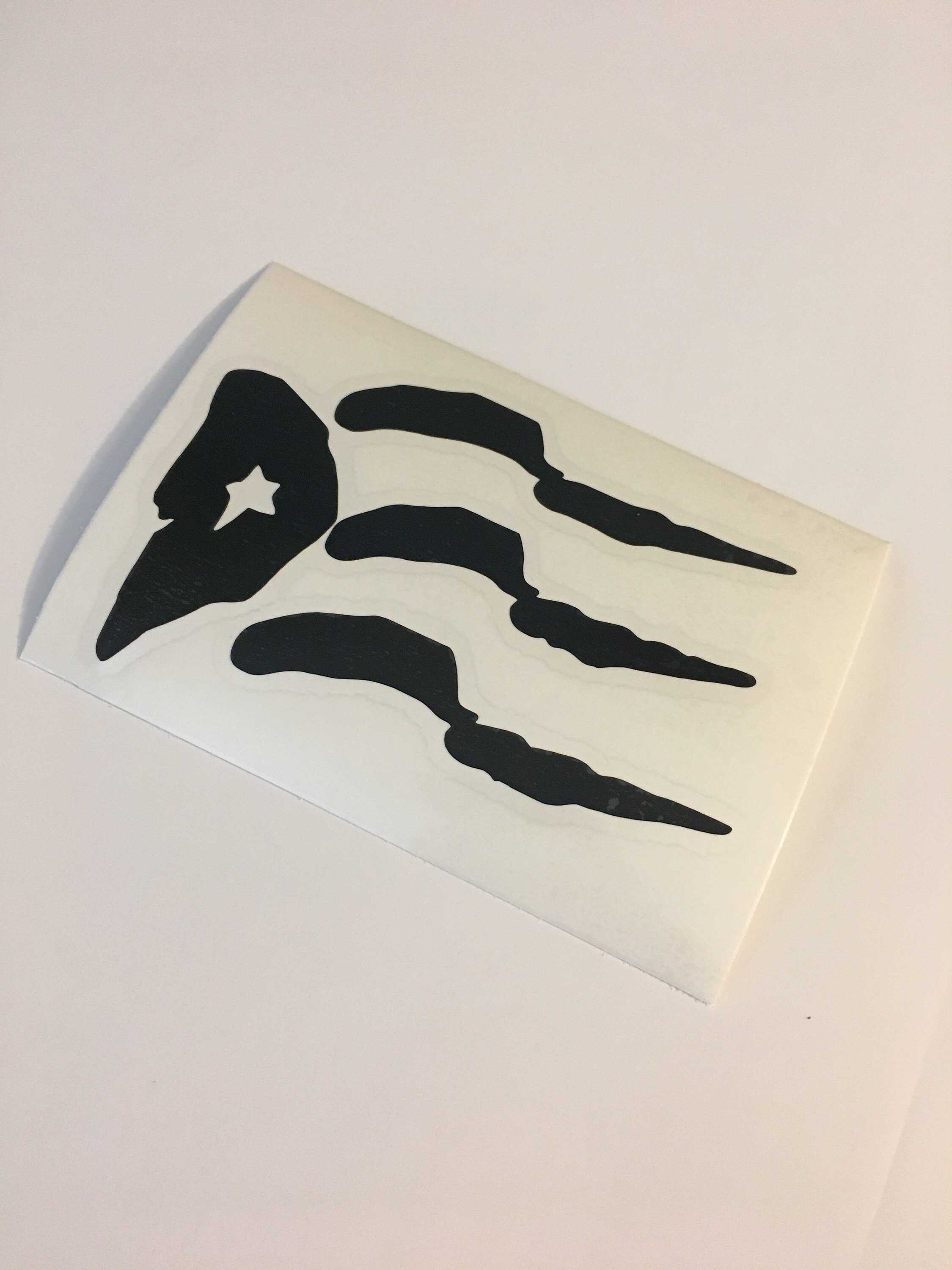 Puerto Rico Flag Decal Sticker, Puerto Rico Decal, Puerto Rican Flag ...