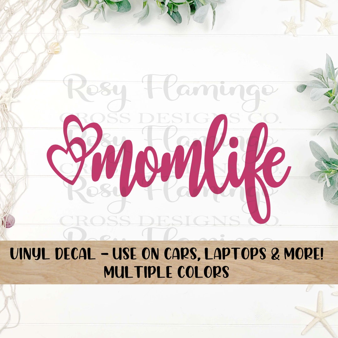 Mom Life Decal, Custom Momlife Decal, Mama Sticker, Family Car Decal, # ...
