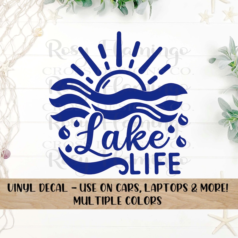 Lake Life Decal - Etsy