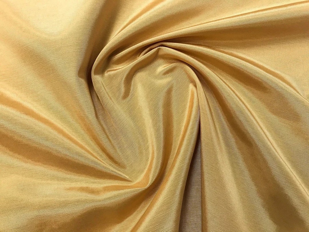 Last Piece-gold Fine Cotton Blend Bengaline Faille Bengaline (3 Yard ...