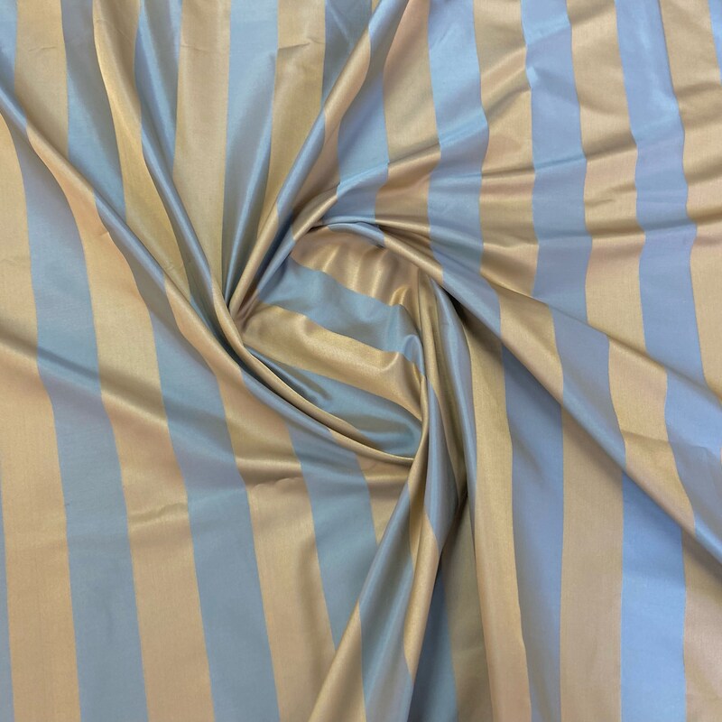 Stripe Silk Fabric - Etsy