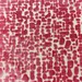 Lustrous Cerise Pink Abstract Blocks Fine Cut Velvet, Made in Belgium ...