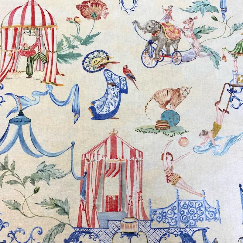 Circus Fabric - Etsy