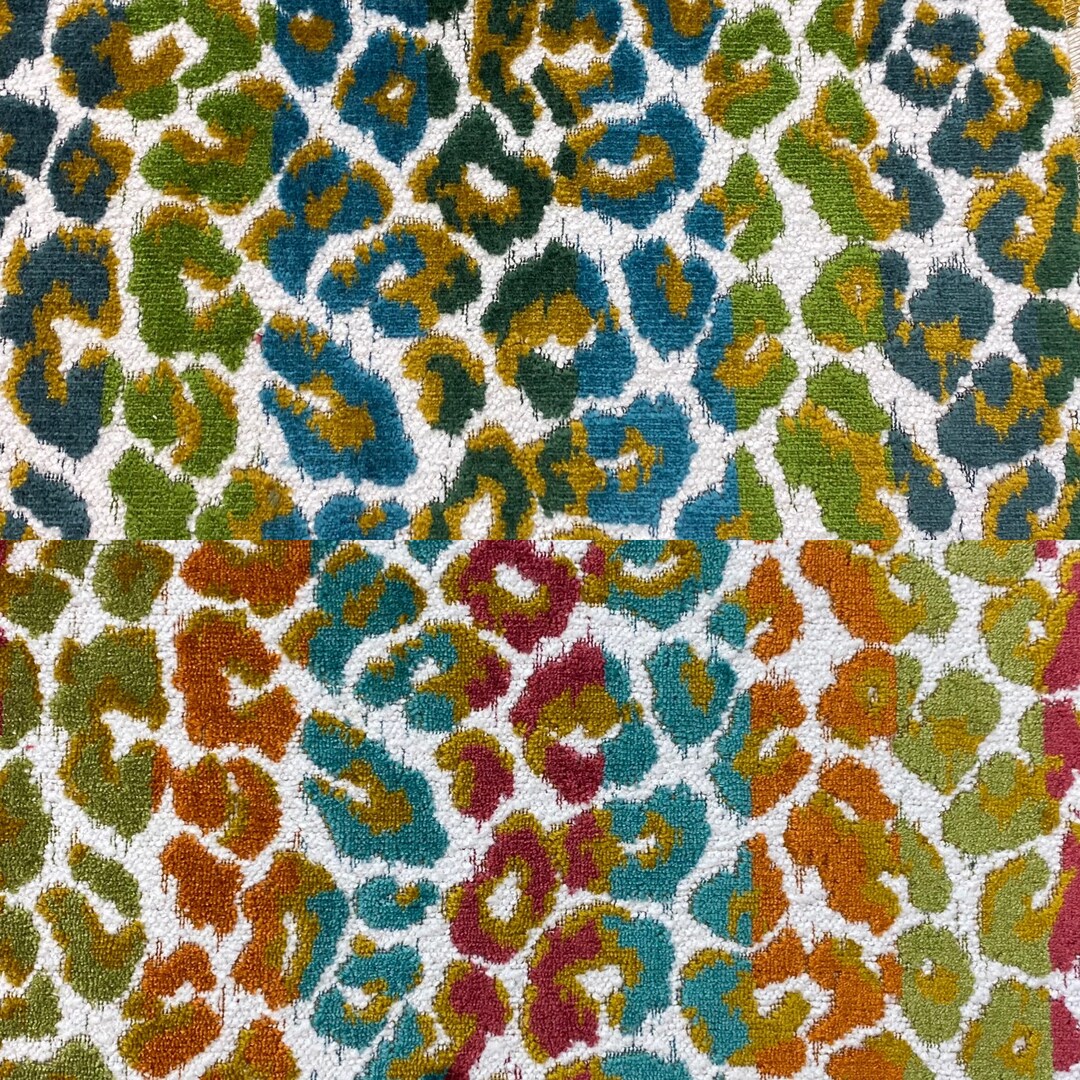 Cheetah Fine Cotton Blend Brocade - Etsy