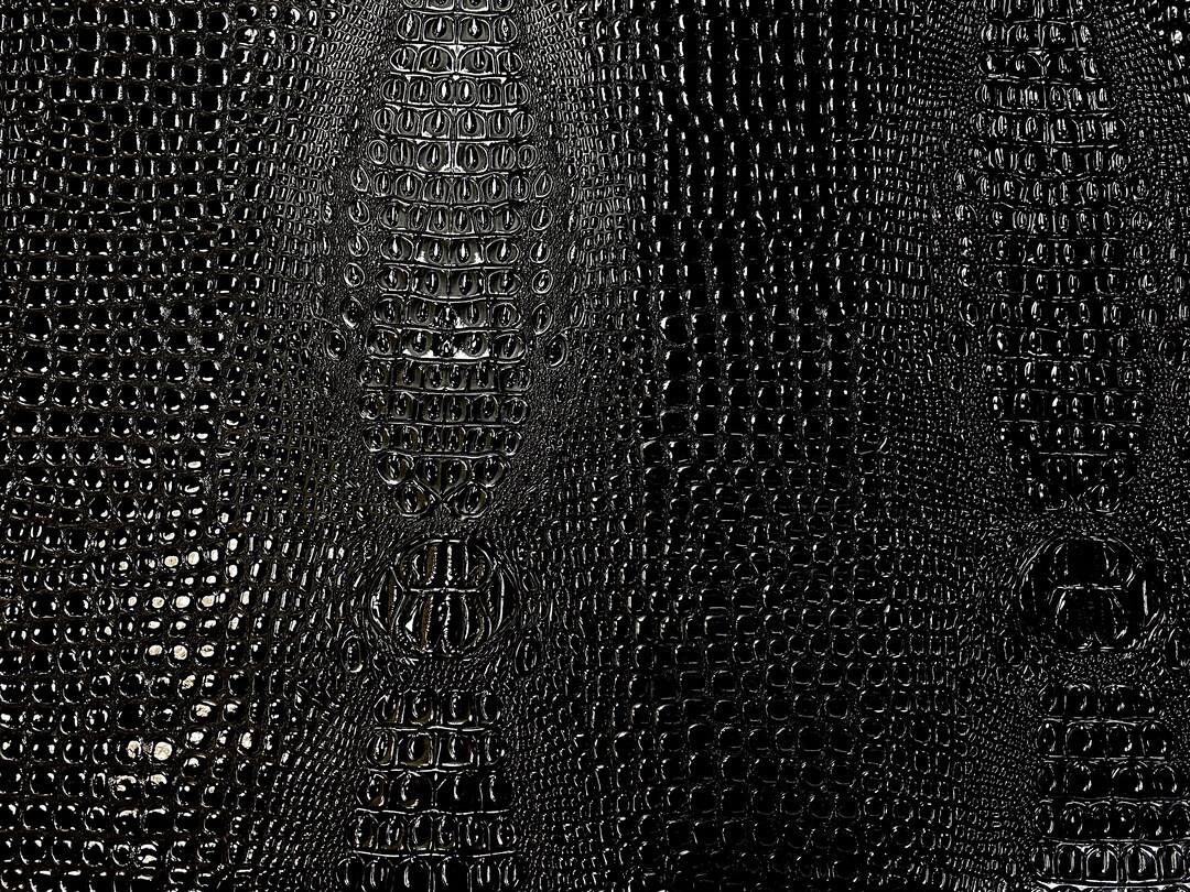 Onyx Fine Alligator Skin Durable Vinyl (2 Yard Minimum) - Etsy