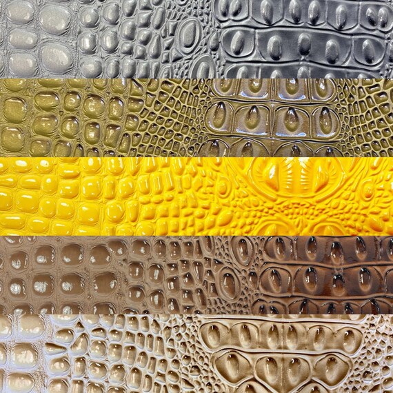 Alligator Print Fabric