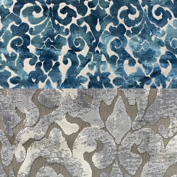 Burnout Velvet Fabric - Etsy