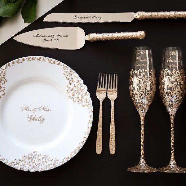 Wedding Cake Plate - Etsy