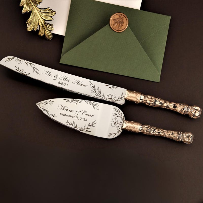 Cake Knife - Etsy