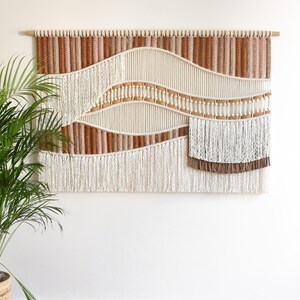 Macrame Wall Hanging Woven Wall Art Boho Decor Modern - Etsy Australia