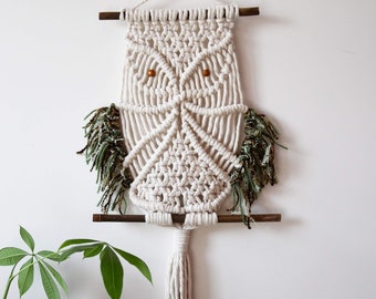 Macrame uil patroon | Etsy