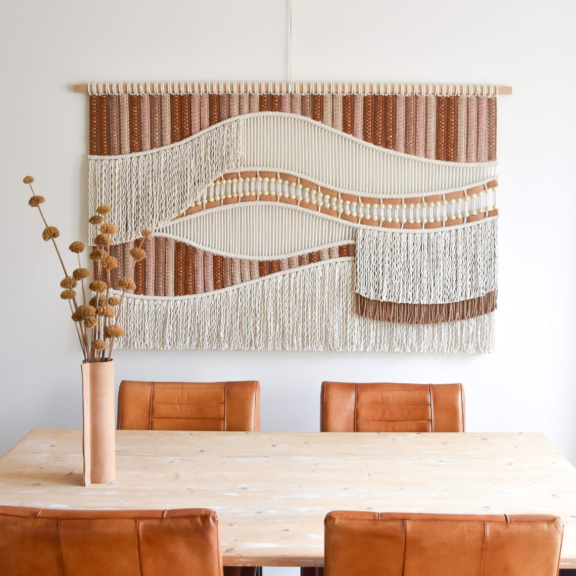 Macrame Wall Hanging Woven Wall Art Boho Decor Modern - Etsy Australia