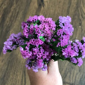 Pink Preserved Statice Short Stems for Crafting, Crowns, Wreaths - Etsy
