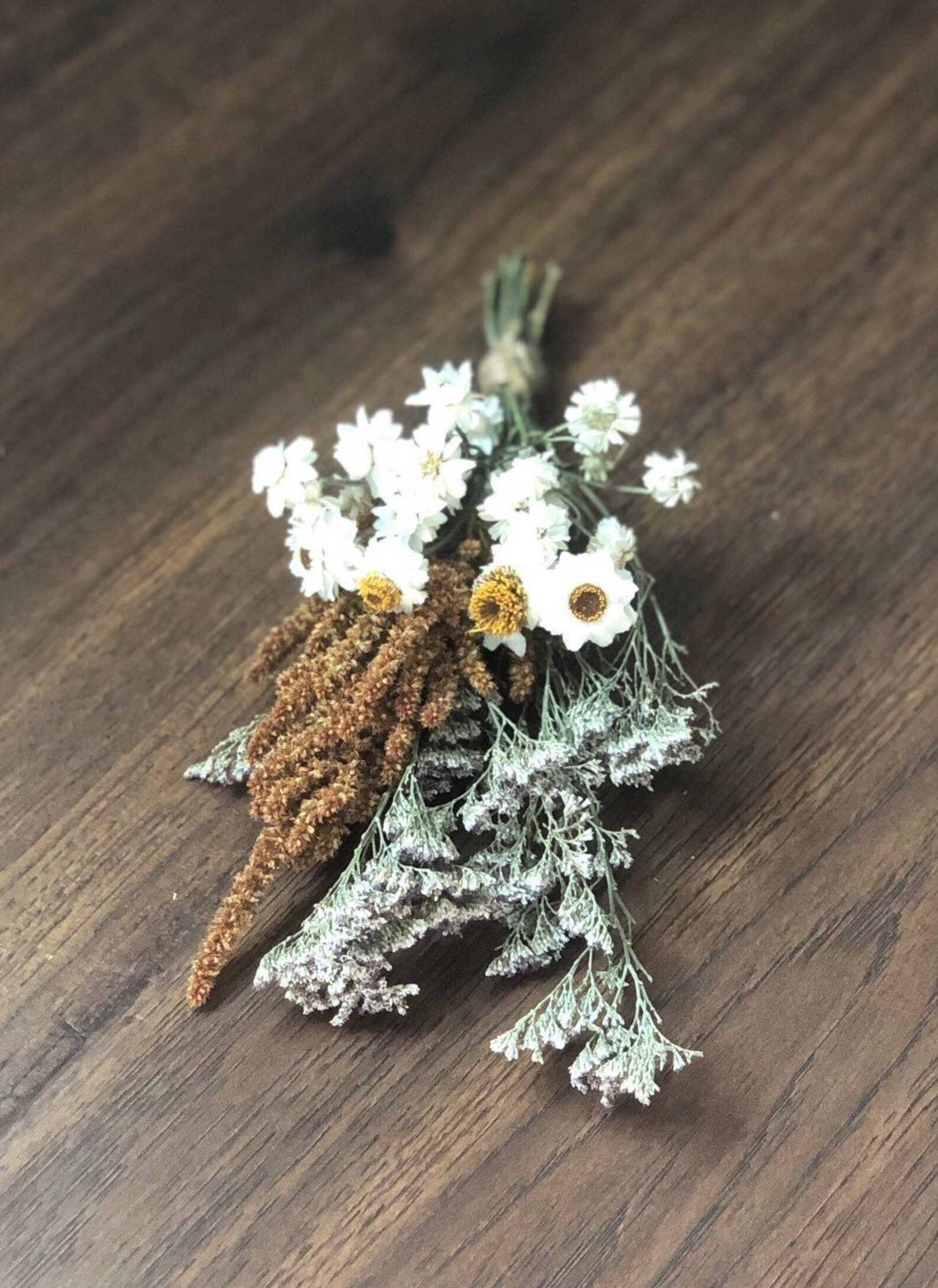 Dried Fall Mini Bouquet Dried Mini Daisy Bouquet Gift - Etsy